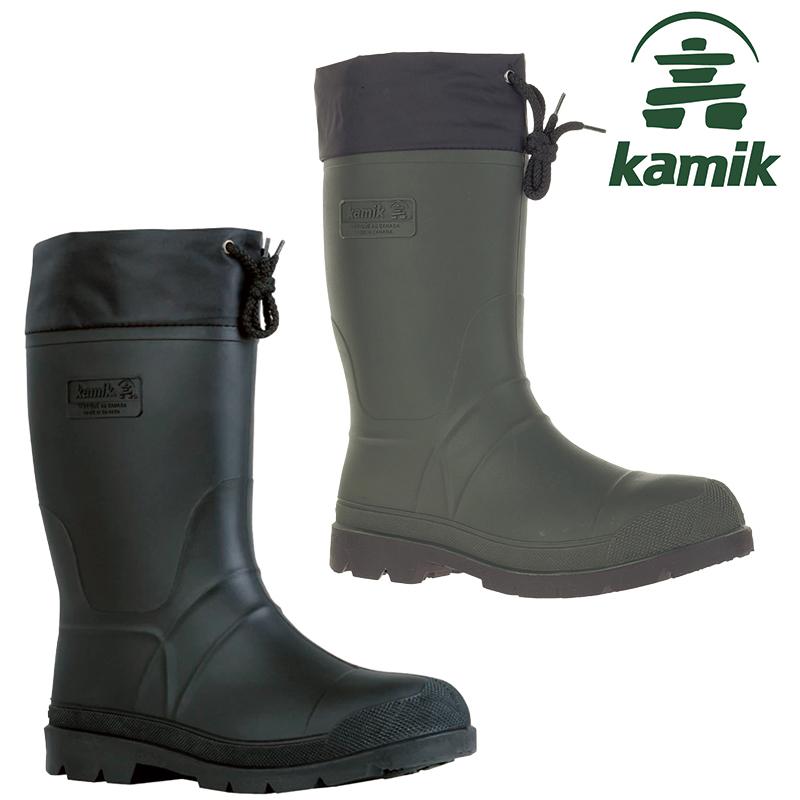 カミック 【即日発送】Kamik フォレスター カーキ ブラック メンズ 冬靴 ウィンターシューズ ブーツ 防水 アウトドア スノーシューズ ...