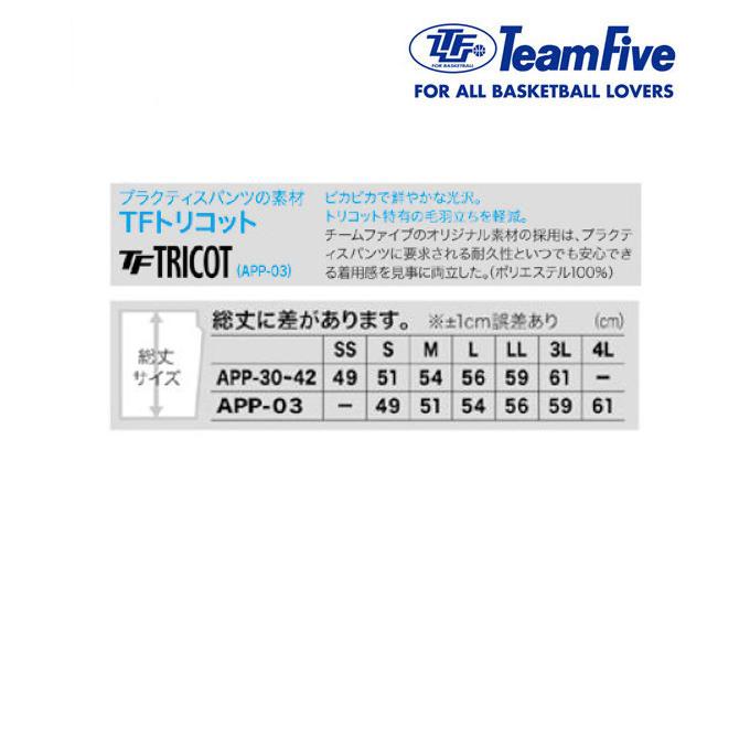 TeamFive チームファイブ プラクティスパンツ 9色 (APP-03) バスケ バスケット ハーフパンツ ショートパンツ バスパン 短パン 練習着 シンプル : イシダスポーツ - 通販 ...
