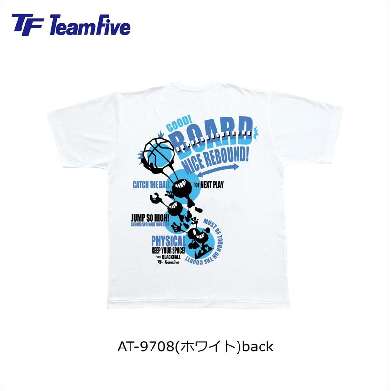 TeamFive チームファイブ Tシャツ「グッド・ボード！」ネイビー、ホワイト (AT-9701, AT-9708) ※1枚までメール便発送可能 練習着 半袖 バスケ : イシダスポーツ ...