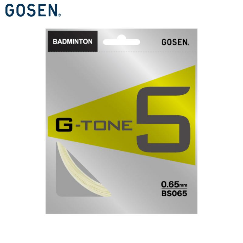 【即日発送 送料込】GOSEN ゴーセン G-TONE 5 ジー・トン ファイブ 6.5mm 18~27ibs ナチュラル (BS065-NA ...