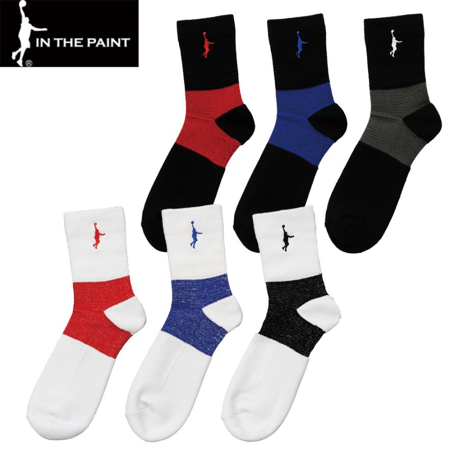 【即日発送/送料込】 IN THE PAINT インザペイントANKLE LOCK SOCKS アンクルロックソックス バスケットボール 靴下 ...