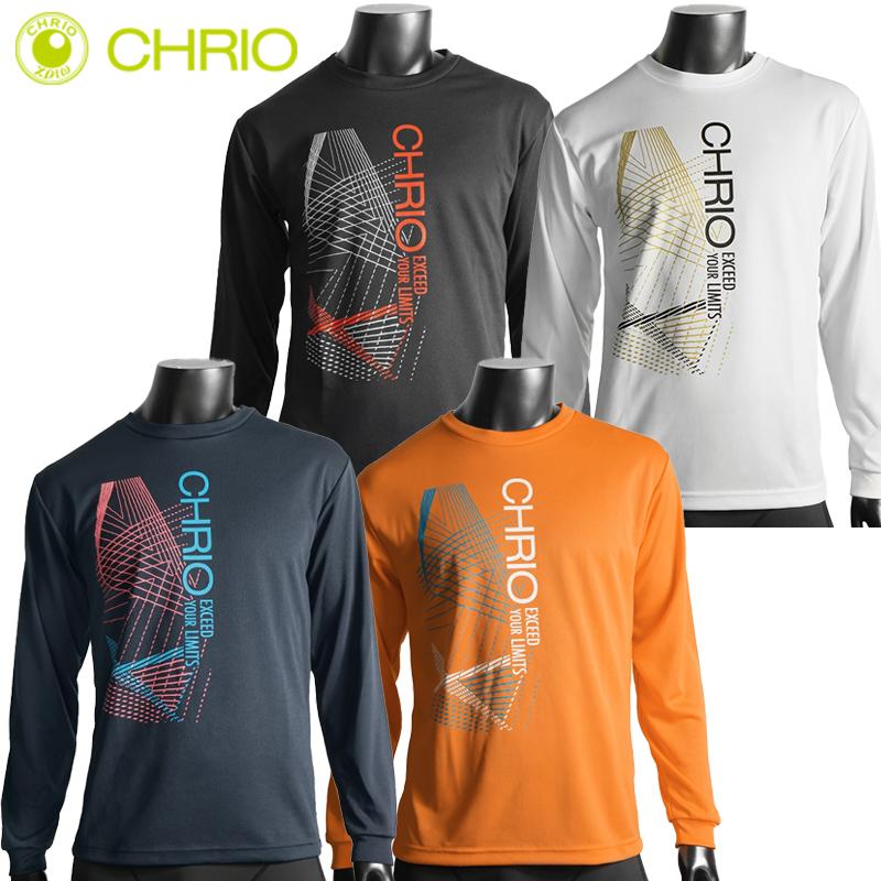 CHRIO クリオ トレーニング長袖Tシャツ (LST-La) 長袖 ロングTシャツ ロンシャツ ロングシャツ トレーニングウェア スポーツ アスリート 練習着 軽量 速乾 : イシダスポーツ ...