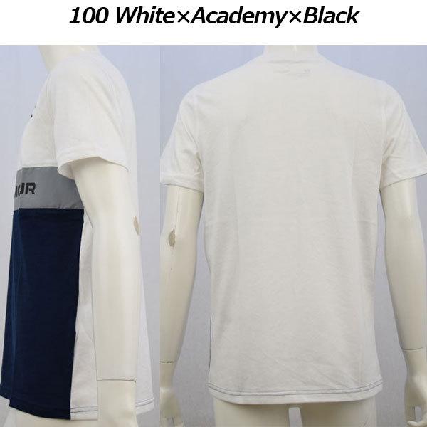 UNDER ARMOUR 1点までメール便可 2022春夏 アンダーアーマー ジュニア UA カラーブロック コットン Tシャツ 半袖 ...