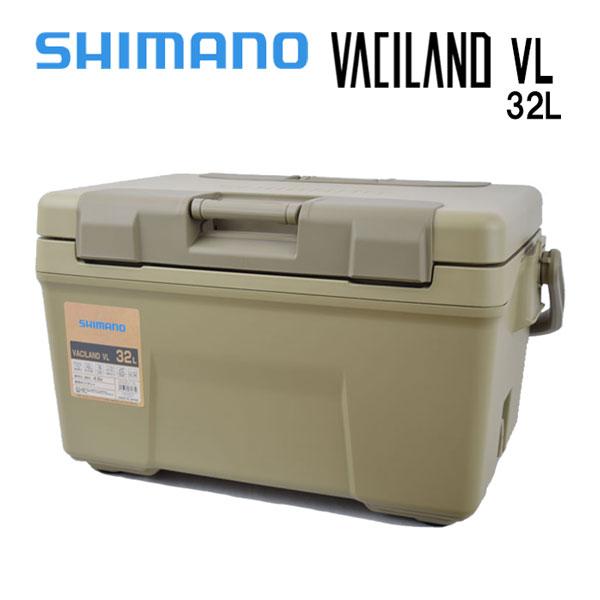 シマノ SHIMANO VACILAND VL ヴァシランド 32L 836632 NX-432WS ベージュ 01 クーラーボックス キャンプ アウトドア 日本製 最大氷保持期間4.5日間 ...