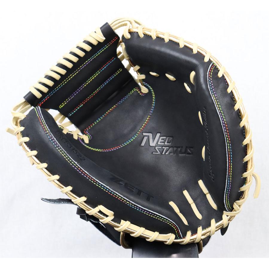ゼット 2025春夏 ZETT ネオステイタス 野球 軟式グラブ 捕手用 キャッチャーミット BRCB31522 1932 限定モデル 縦型 手口逆巻き 一般大人用 一般軟式 : 石田スポーツ ...