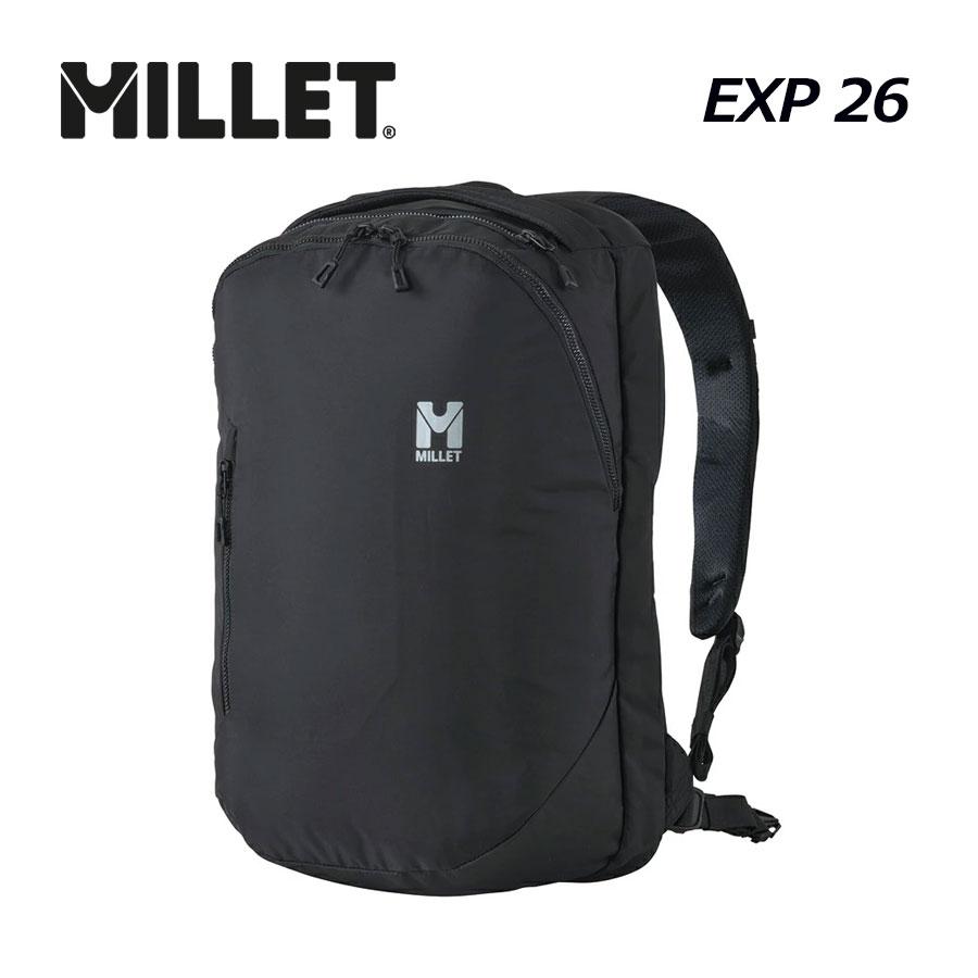 MILLET ミレー EXP 26 バックパック ザック リュックサック MIS0767 多用途バックパック A4収納可能 ビジネス使い 通勤 通学 旅行 日帰り出張 アウトドア : 石田 ...