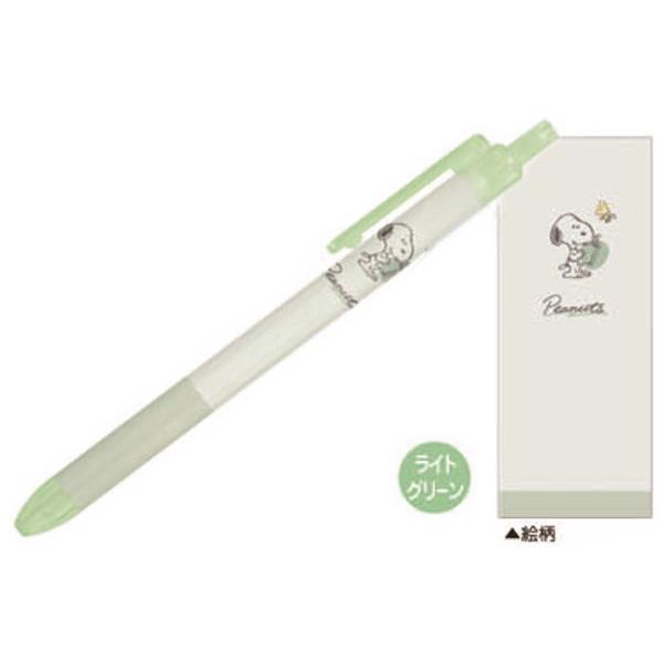 クラ109876 【スヌーピー】【SNOOPY】ノックゲルペン【ライトグリーン】【緑】【ピーナッツ】【ウッドストック】【すぬーぴー】【アニメ ...