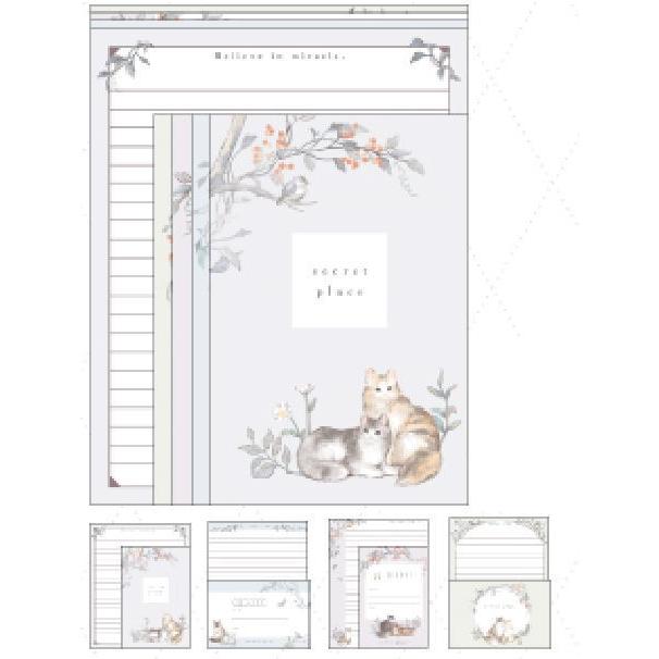 クラ120159 【オリジナル】マイセレクトレター【シークレットプレイス】【ネコ】【動物】【アニマル】【レター】【手紙】【お手紙】【レター ...