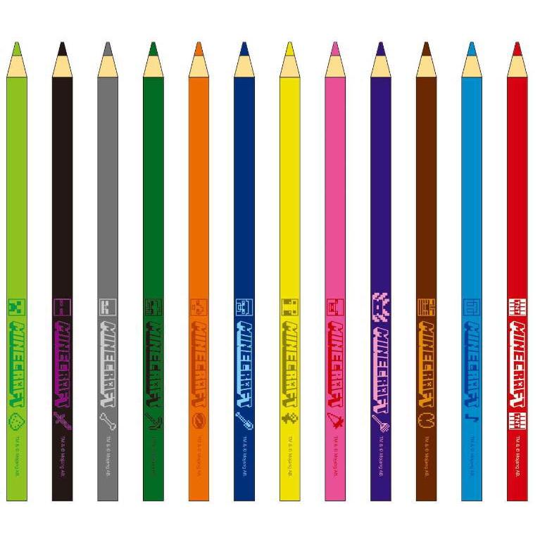 ケイMCT-IE 【送料無料】【Minecraft】【マインクラフト】12色いろ鉛筆【マイクラ】【ブロック】【ゲーム】【えんぴつ】【エンピツ】【色鉛筆】【ぬりえ ...