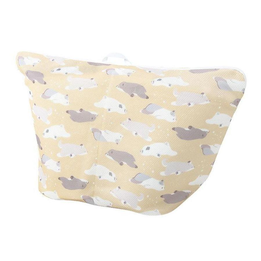 リブ97705-01 【送料無料】【オリジナル】【ねむねむアニマルズ】まるごとランドリーネット【犬・猫・カワウソ】【ファインランドリー】【洗濯 ...