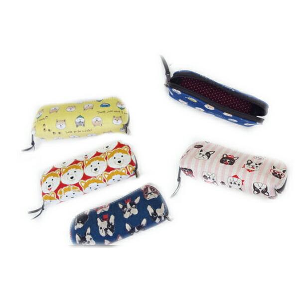 オオKM-1003 【送料無料】【クジ】【Ripple】【リップル】メガネケース【犬柄】【動物】【アニマル】【ファスナータイプ】【ポーチ】【ケース】【眼鏡入れ】【… : いしだ屋 - 通販 ...