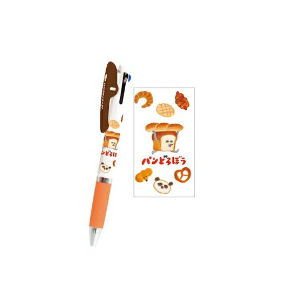 カミ304318 【送料無料】【日本製】【パンどろぼう】ジェットストリーム油性3色ボールペン【1】【絵本】【ボールペン】【筆記用具】【文房具 ...