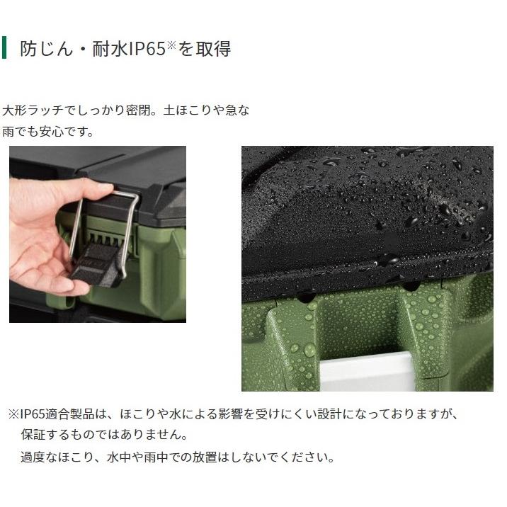 HiKOKI ハイコーキ ツールボックス(M) フォレストグリーン 0037-9481 : 石田金物 - 通販 - Yahoo!ショッピング