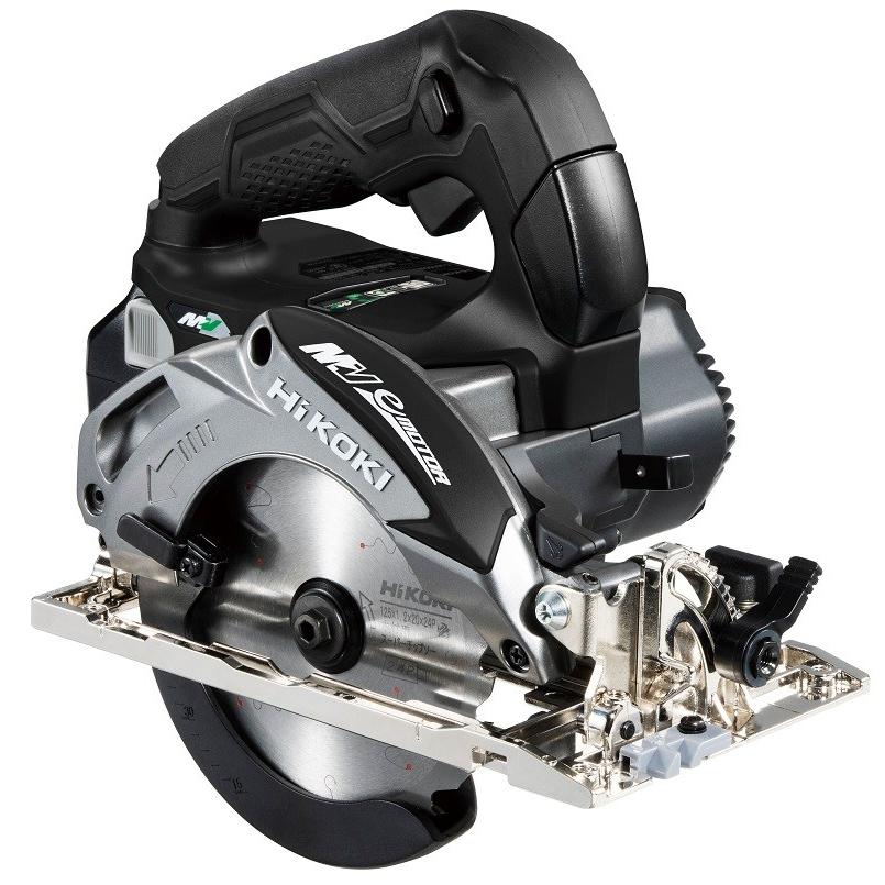 HiKOKI ハイコーキ マルチボルト 36V 125mm コードレス丸のこ C3605DA(XPB) ストロングブラック (蓄電池・充電器 ...