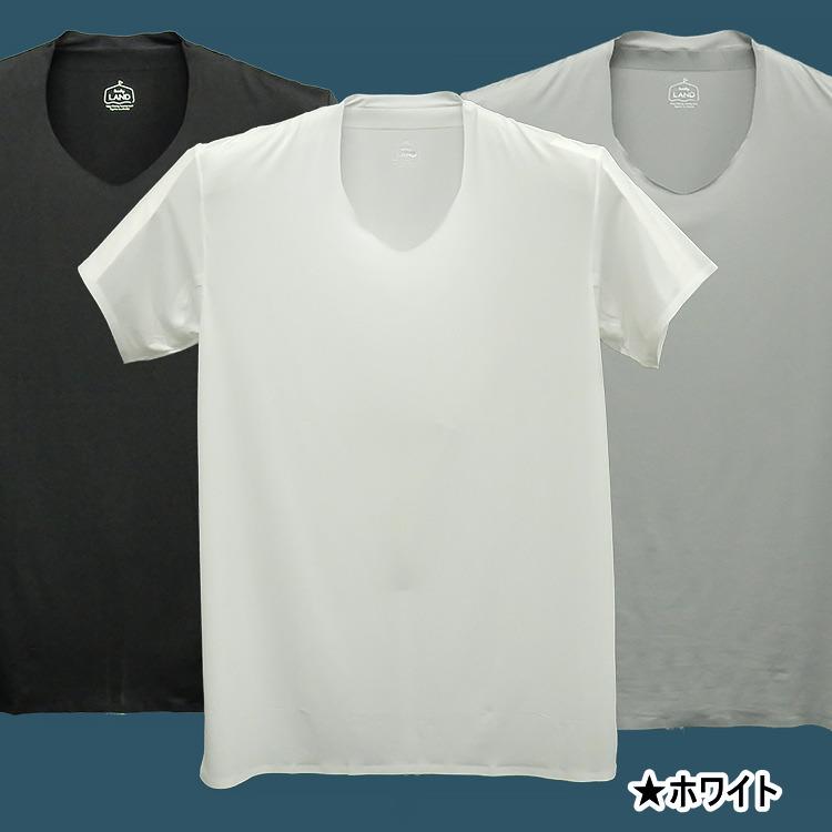 インナーシャツ メンズ 半袖 Vネック スマートインナー ホワイト アンダーウェア 下着 メール便送料無料 ELN-F654-WH : ズボン屋 石k - 通販 - Yahoo!ショッピング