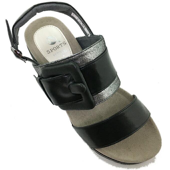 送料無料 SPORTS NINE スポーツナイン 113-1207 レディース サンダル