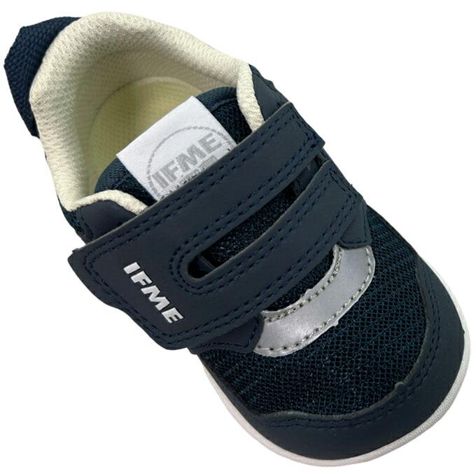 IFME（イフミー） IFME 20-5301 ネイビー オレンジ ピンク 12.5~15.0cm ベビー ベルクロ マジックテープ 12.5cm 13cm 13.5cm 14cm 14 ...