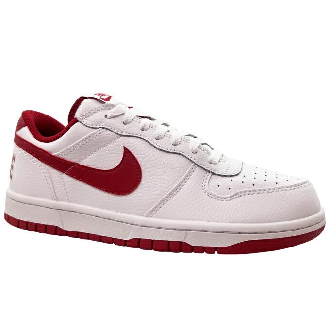 NIKE（ナイキ） 送料無料 ビッグ ロー 355152 150 ホワイト/ジムレッド