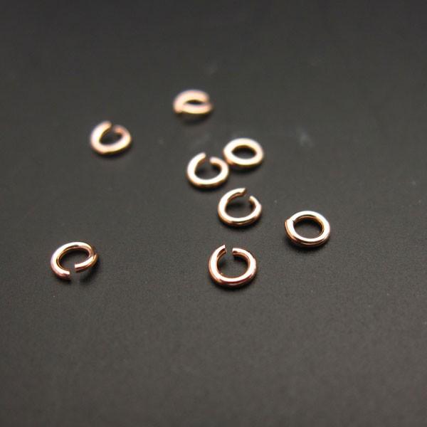 石の蔵 K10PG 10金ピンクゴールド 丸カン φ0.5mm 2.3mm 1個売り : 天然石と刺繍リボンのお店 石の蔵 - 通販 - Yahoo!ショッピング