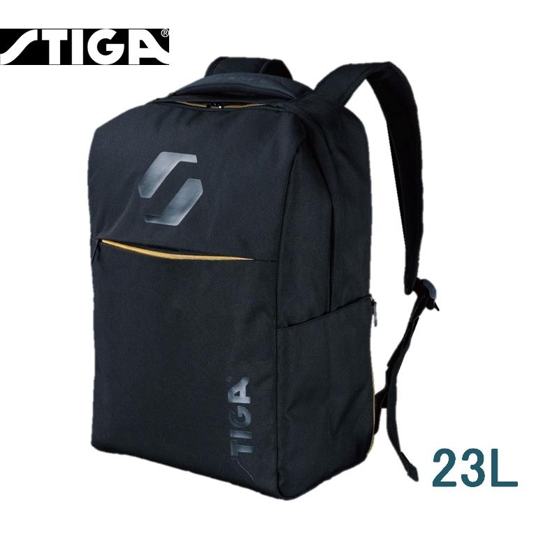 STIGA（スティガ） リュックサック ライバルJP ブラック／ゴールド BACKPACK RIVAL JP 卓球 : 卓球専門店いしかわ ...