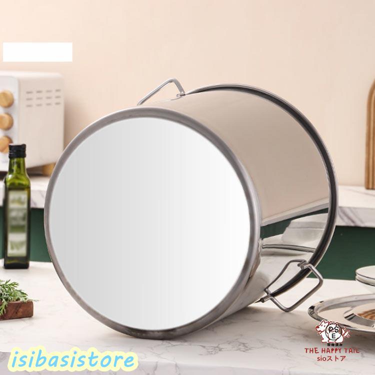 寸胴鍋 ステンレス製 大容量 20L 10L 30cm 25cm 20cm 家庭用 業務用 寸胴鍋 ずんどう鍋 軽量 ガス火対応 IH対応 防錆 耐食 : p210225742528 ...