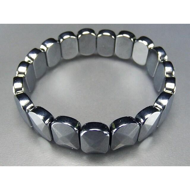 AAA高純度テラヘルツ鉱石楕円カット面バングルブレスレット約14mm軽量健康系 : 石街 - 通販 - Yahoo!ショッピング