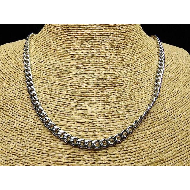 ステンレス製ネックレス4面カット約6mmx2.5mm全長約60CM U71-01 : 石街 - 通販 - Yahoo!ショッピング