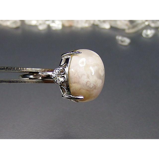 さくらアゲート指輪リングAAA天然石一点物16号石街U0208 : 石街 - 通販 - Yahoo!ショッピング