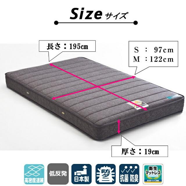 フランスベッド 電動ベッド対応マット RX-THF低反発マットレス リクライニング対応 シングルサイズ レステックス 高密度連続スプリング 介護ベッド 送料無料 : 10001200 : is ...