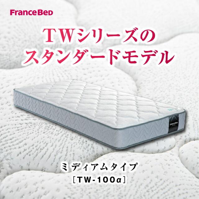フランスベッド フランスベッド セミダブル エディ EY-02C レッグ/キャビネット TW-200αマットセット 羊毛 高密度連続スプリング スノコ 日本製 組立設置送料無料 : is ...