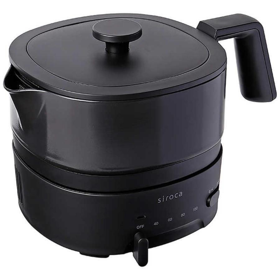 SIROCA シロカ おりょうりケトル ちょいなべ ブラック SK-M251 K skm251k : ISOGO SHOP - 通販 - Yahoo!ショッピング