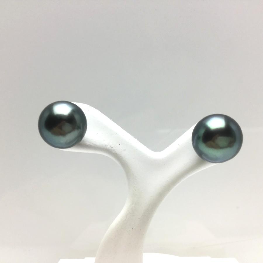 真珠 ピアス パール 黒蝶真珠 スタッド 真珠ピアス パールピアス 9.3mm K14 ホワイトゴールド 67361 : Isowa Pearl - 通販 - Yahoo!ショッピング