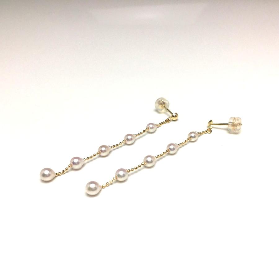 真珠 ピアス パール アコヤ真珠 スタッド 真珠ピアス パールピアス 3.3-3.9mm K18 イエローゴールド 68119 : Isowa Pearl - 通販 - Yahoo!ショッピング