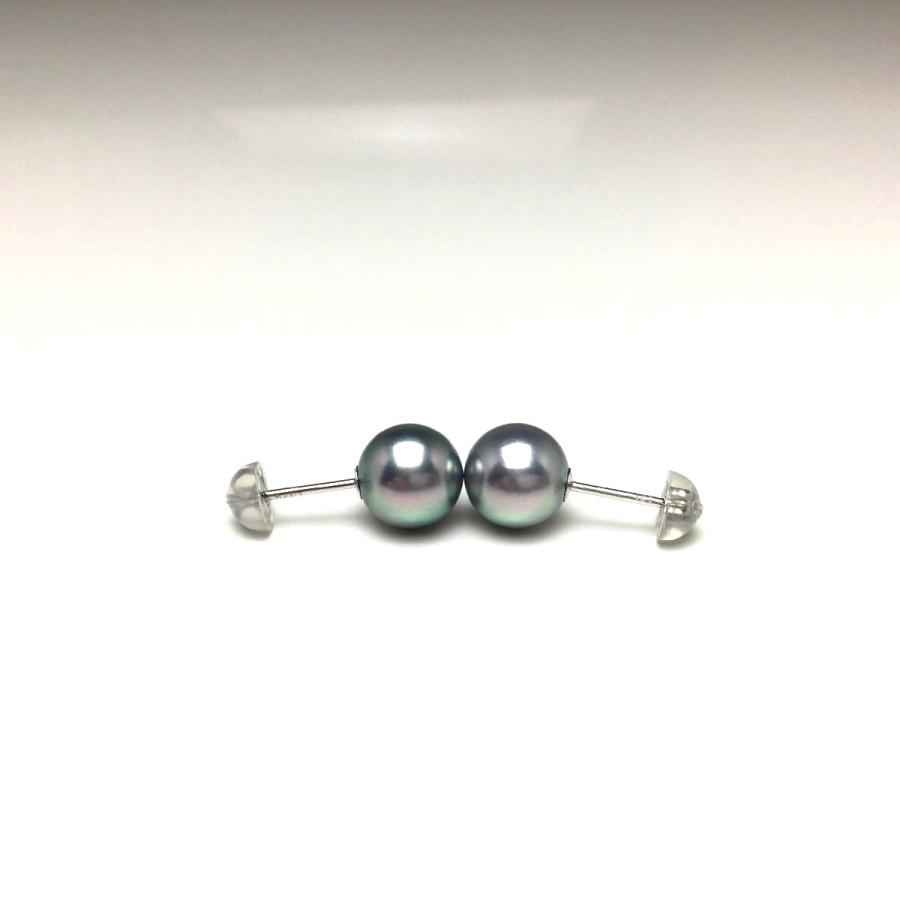 真珠 ピアス パール アコヤ真珠 スタッド 真珠ピアス パールピアス 8.5-9.0mm K14 ホワイトゴールド 69469 : Isowa ...
