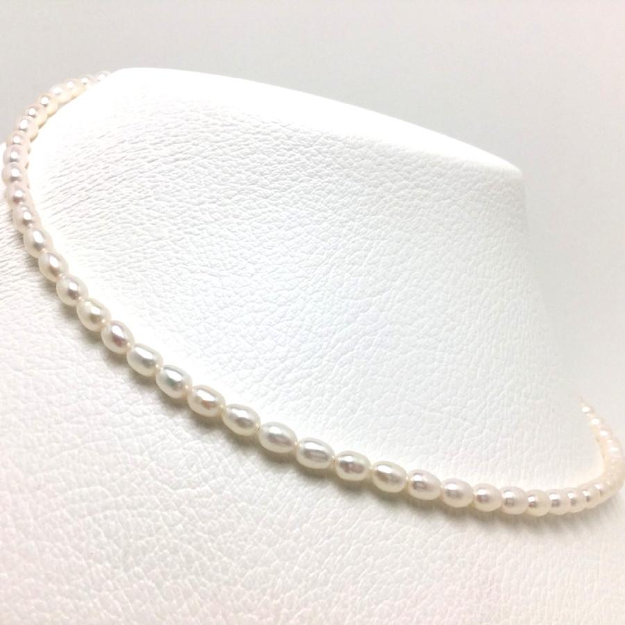 真珠 ネックレス パール 淡水真珠 真珠ネックレス パールネックレス 4.0-4.5mm 70081 : Isowa Pearl - 通販 - Yahoo!ショッピング