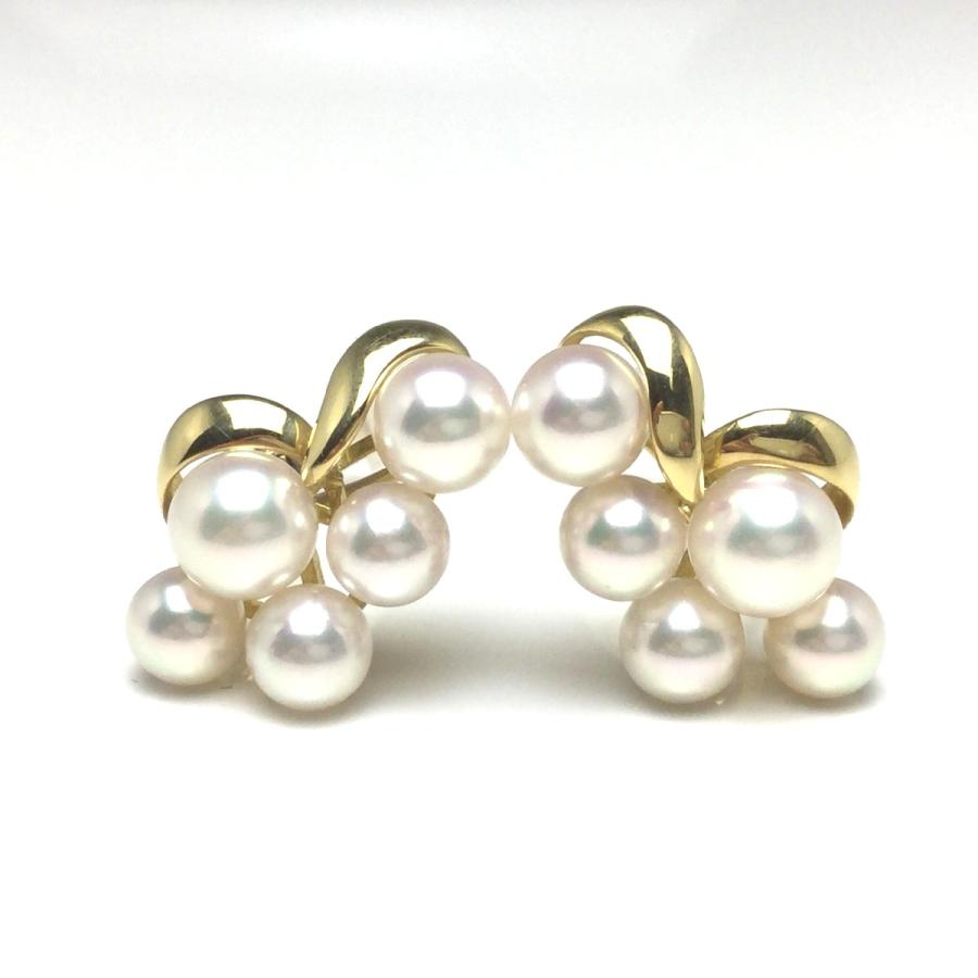 Isowa Pearl 真珠 イヤリング パール アコヤ真珠 真珠イヤリング パールイヤリング 5.0-6.0mm K18 イエローゴールド 70123 : Isowa Pearl - 通販 ...