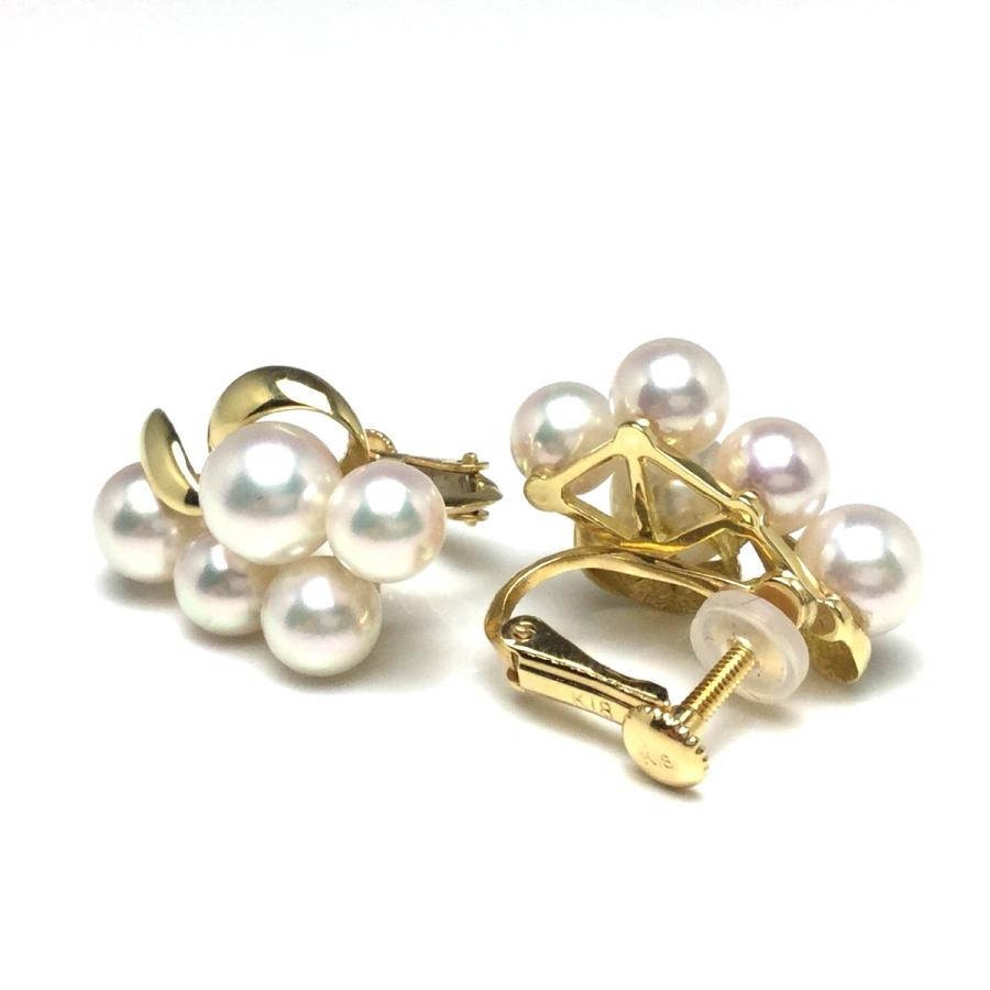 Isowa Pearl 真珠 イヤリング パール アコヤ真珠 真珠イヤリング パールイヤリング 5.0-6.0mm K18 イエローゴールド 70123 : Isowa Pearl - 通販 ...