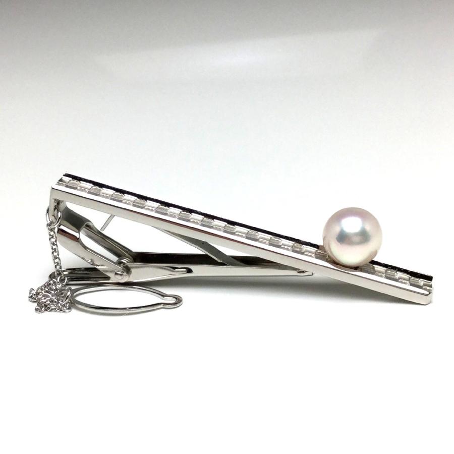 真珠 ネクタイピン パール アコヤ真珠 8.6mm シルバー 70143 : Isowa Pearl - 通販 - Yahoo!ショッピング