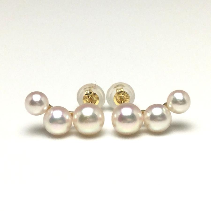 真珠 ピアス パール アコヤ真珠 スタッド 真珠ピアス パールピアス 4.3mmー5.6mm K18 イエローゴールド 72592 : Isowa Pearl - 通販 - Yahoo!ショッピング