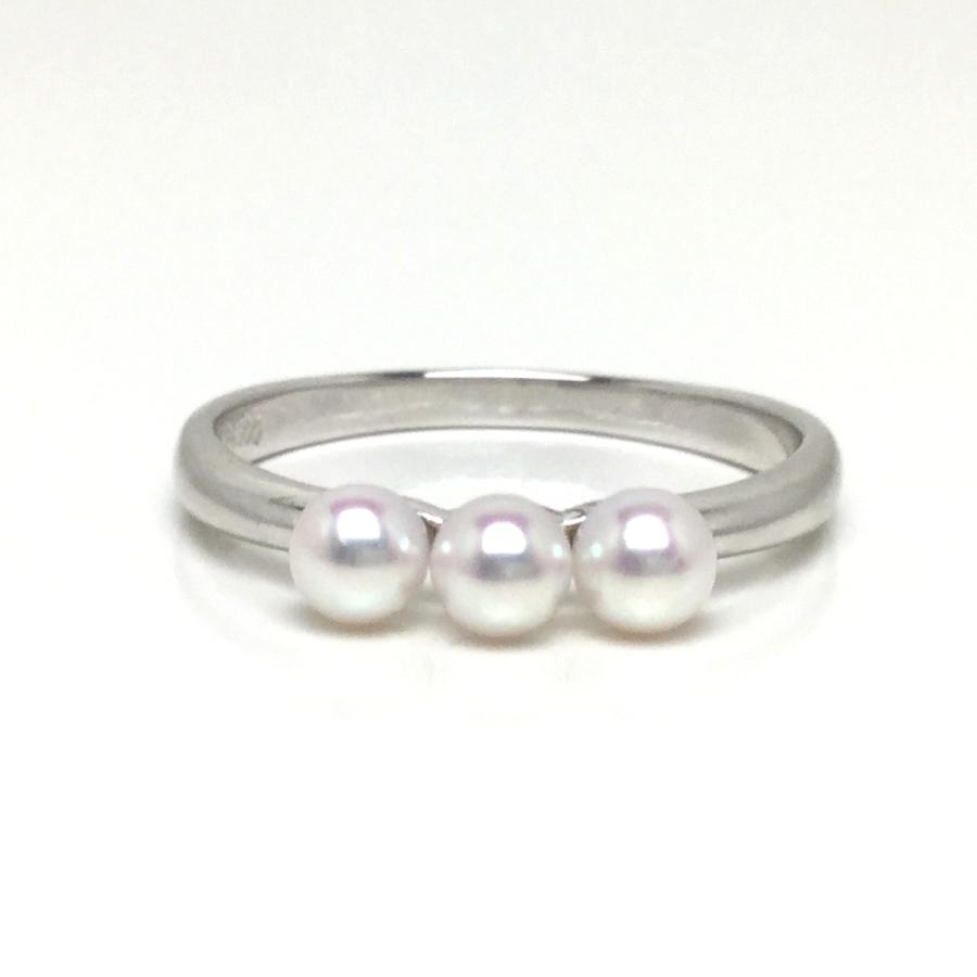 真珠 リング パール アコヤ真珠 真珠リング パールリング 3.5-4.0mm Pt900 73067 : Isowa Pearl - 通販 - Yahoo!ショッピング