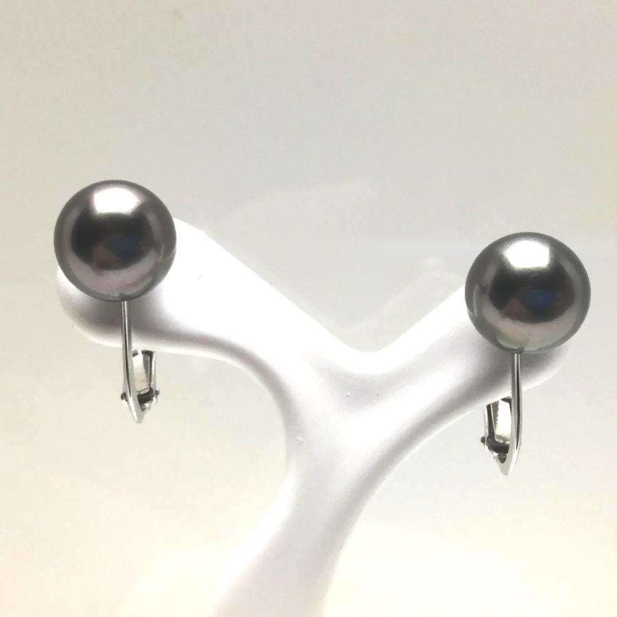 真珠 イヤリング パール 黒蝶真珠 真珠イヤリング パールイヤリング 8.5mm K14 ホワイトゴールド 73348 : Isowa Pearl - 通販 - Yahoo!ショッピング