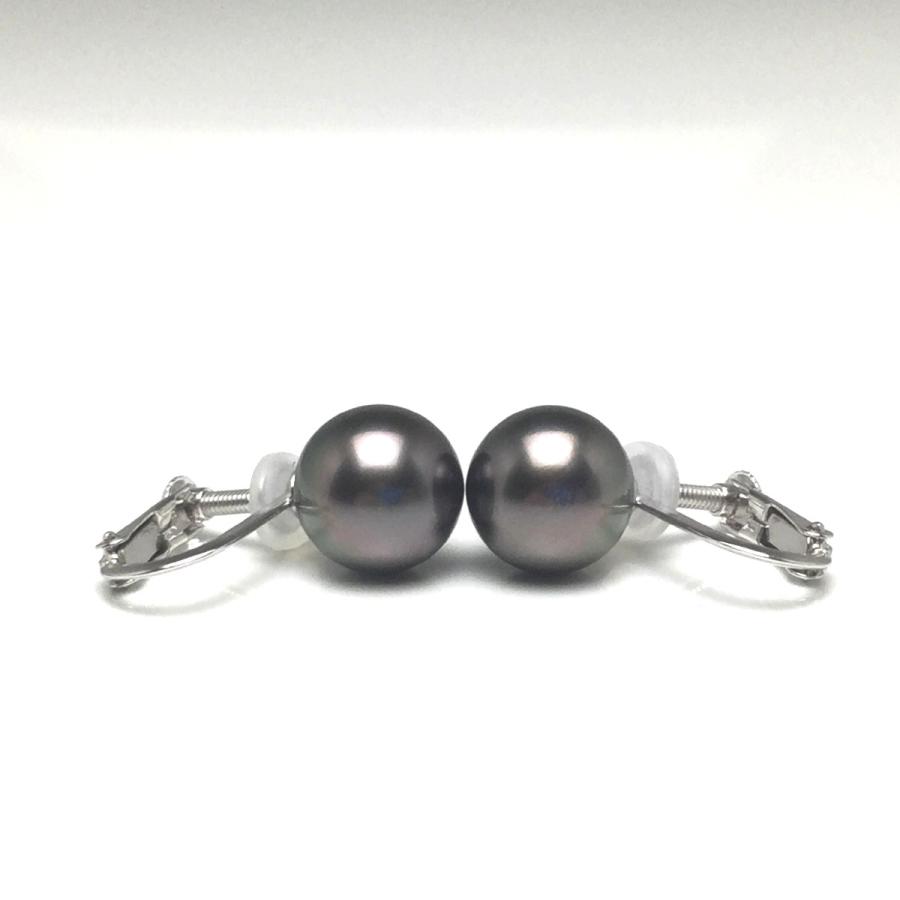 真珠 イヤリング パール 黒蝶真珠 真珠イヤリング パールイヤリング 8.5mm K14 ホワイトゴールド 73348 : Isowa Pearl - 通販 - Yahoo!ショッピング
