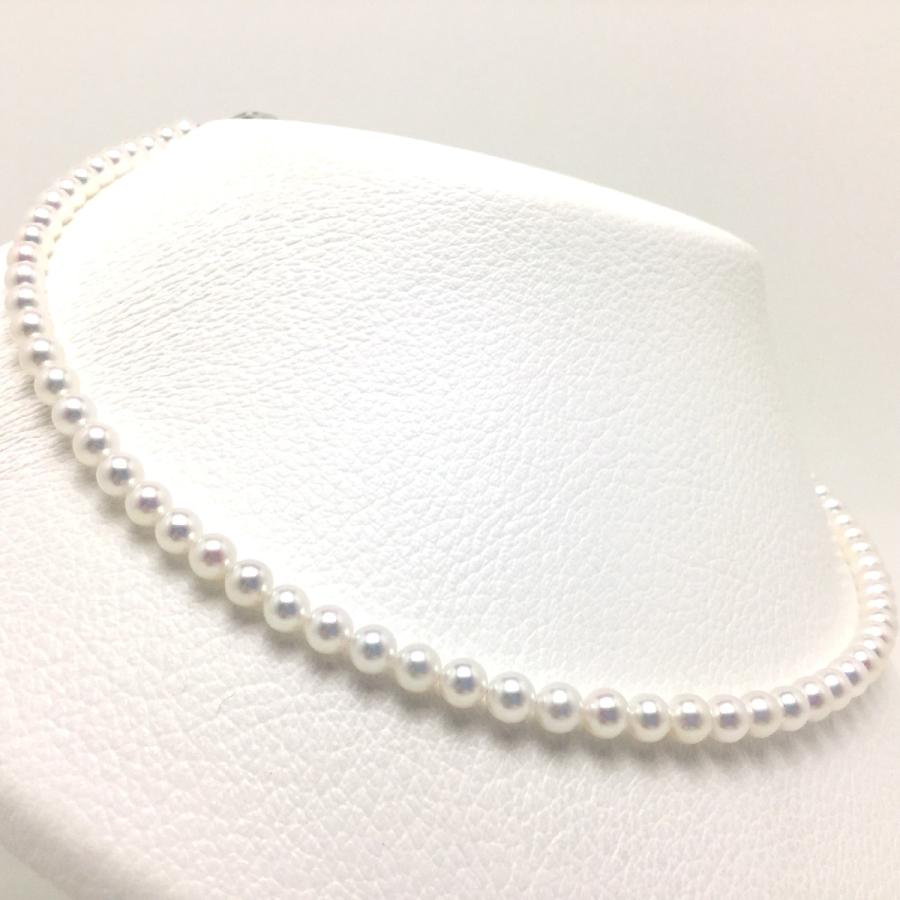 真珠 ネックレス パール 鑑別 淡水真珠 真珠ネックレス パールネックレス 5.0-5.5mm 79249 : Isowa Pearl ...