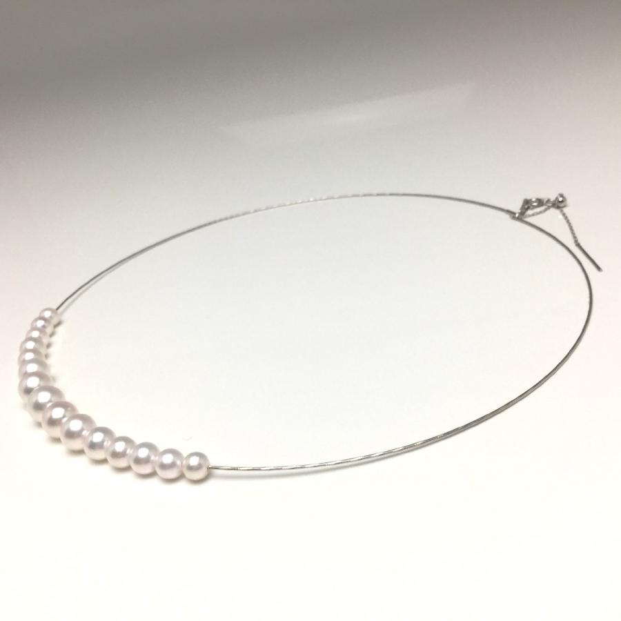 真珠 ペンダント パール アコヤ真珠 真珠ペンダント パールペンダント 4.5-7.0mm プラチナ950 79308 : Isowa ...