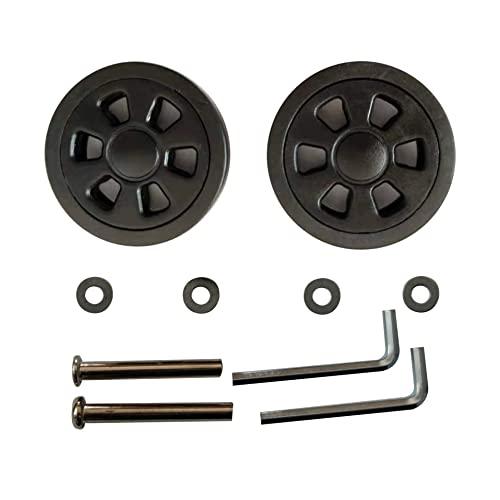 交換用荷物スーツケースホイール修理キットパーツ車軸ゴム金属回転キャスタートロリーホイールベアリング工具耐摩耗ミュートフレキシブルホイール (2PCS 60 :B0BF9GTYQ7:ISSA ...