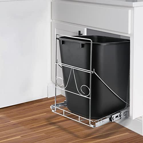 キャビネット下のゴミ箱引き抜き、キャビネット下のゴミ箱引き抜き、シンク下のゴミ箱引き抜き、キッチンキャビネット用ゴミ箱引き抜き、キッチンキャビネッ :B0BWTX7GD6:ISSA-mart ...