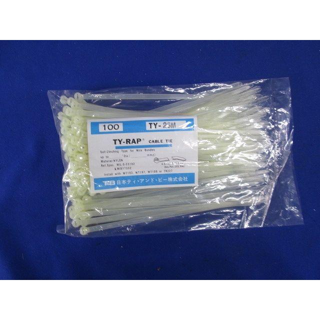 結束バンド Ty-Rapシリーズ 186mm 100本入 TY-25M-100 : 電材センタ一成 - 通販 - Yahoo!ショッピング
