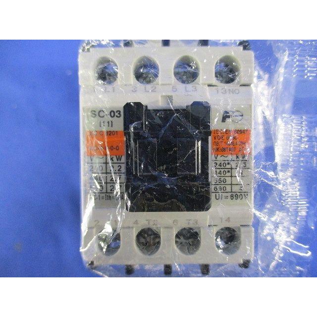 電磁接触器 ケースカバー無 SC-03 : 電材センタ一成 - 通販 - Yahoo!ショッピング