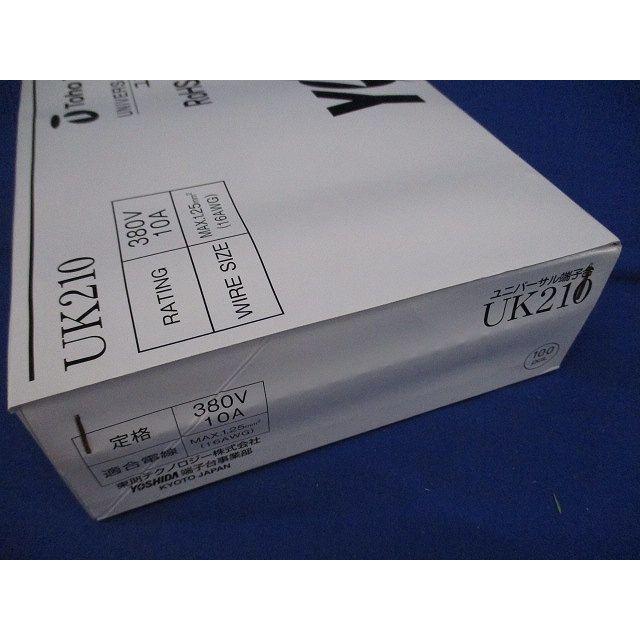 ブロック端子台 380V 100個入 UK210-100 : 電材センタ一成 - 通販 - Yahoo!ショッピング