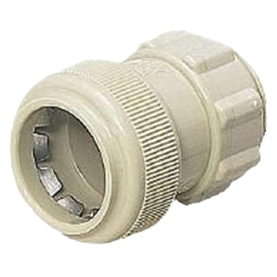 コネクタ PF管用 ワンタッチ型 ベージュ 10個入 FPK-22Y-10 : 電材センタ一成 - 通販 - Yahoo!ショッピング